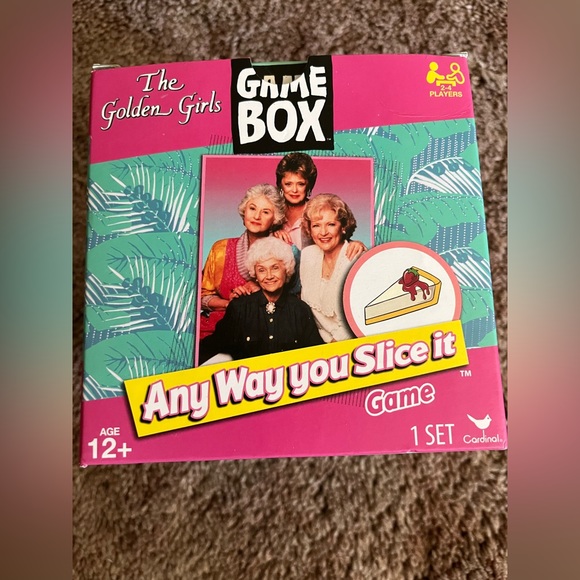 Games | The Golden Girls Game Box Any Way You Slice It Game | Poshmark